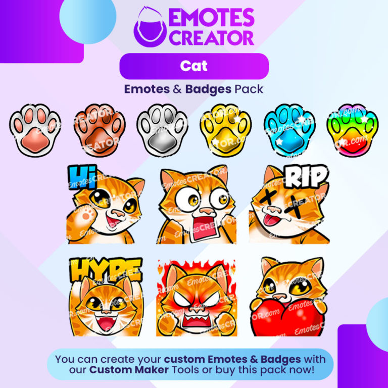 🥇 BEST Twitch Sub Badges PACKS - 🔥 Emotes Creator